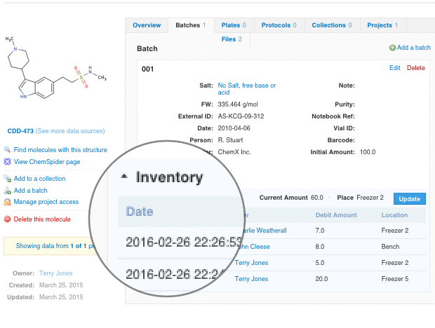 Lab Inventory Management Software | CDD Vault