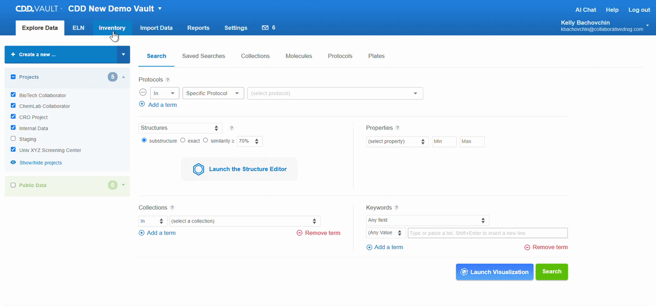 CDD Vault Update (June #2 2026): Inventory Location Tree, Inventory ...