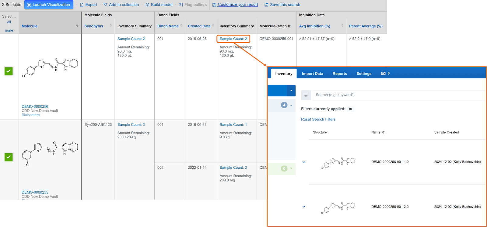Software LIMS para gerenciamento de inventário de laboratório | CDD Vault