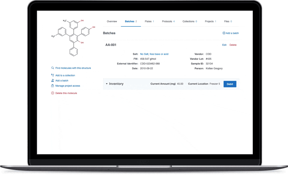Lab Inventory Management Software | CDD Vault