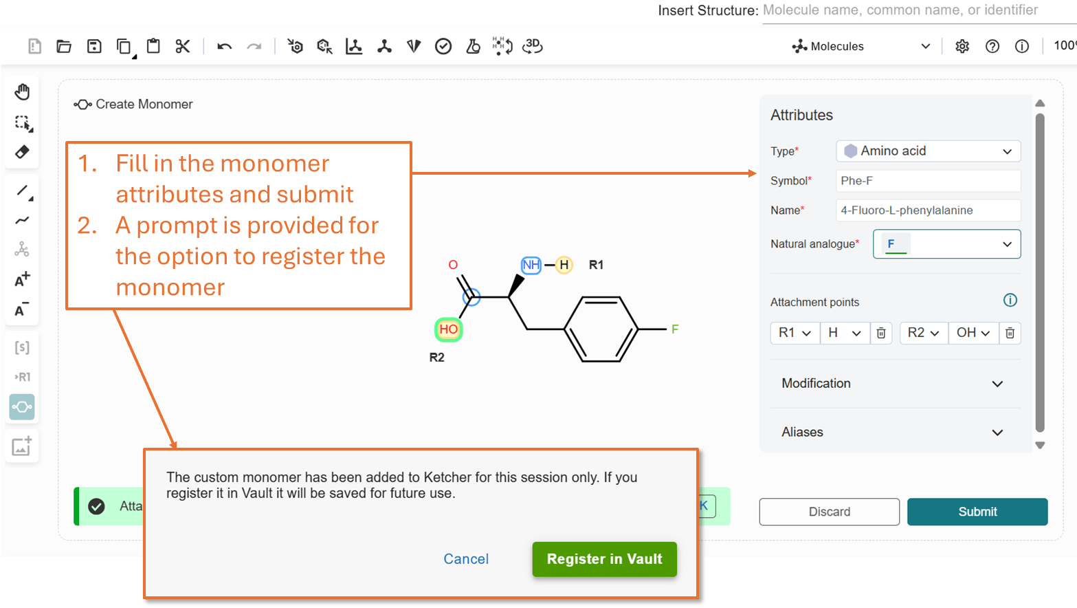 CDD Vault Update (January 2026): Macromolecule Registration Update ...