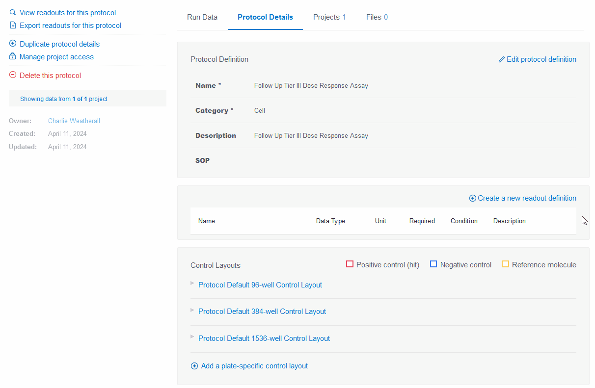Vault Snack #23 – New Interface for Creating Protocol Readout Definitions